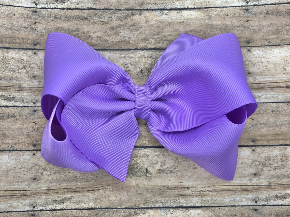YOU PICK Color 5 Inch Hair Bow - 5 Inch Bows, Cheer Bow, Big Bows, Hair ...