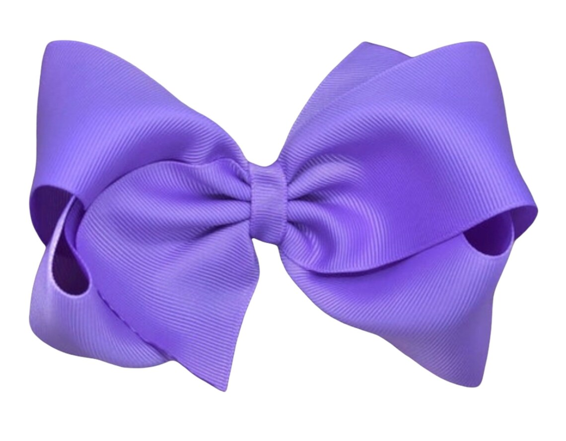 YOU PICK Color 5 Inch Hair Bow - 5 Inch Bows, Cheer Bow, Big Bows, Hair ...