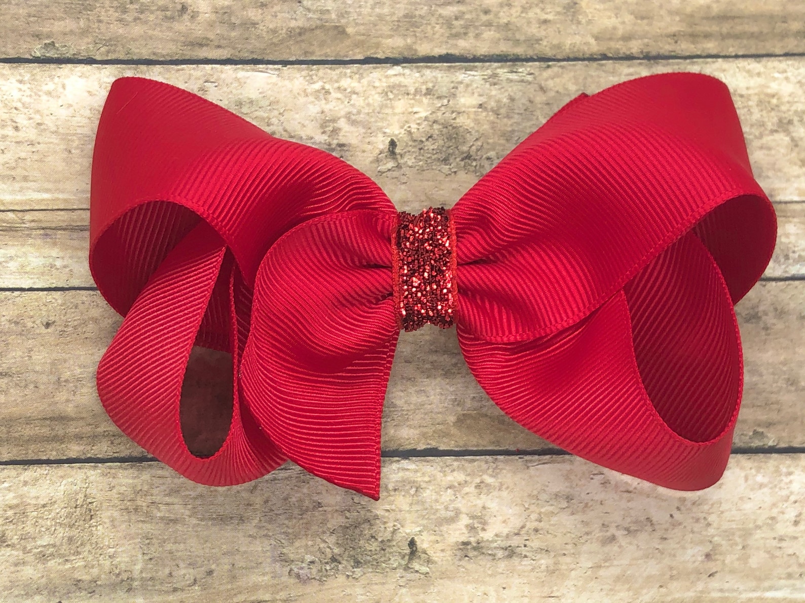 Red hair bow hair bows bows for girls baby bows toddler | Etsy