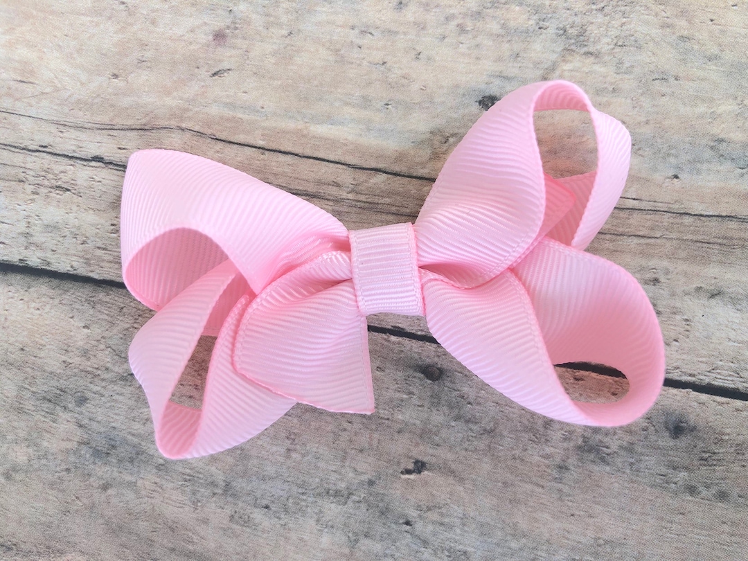 Baby Pink Hair Bow - Hair Bows for Girls, Baby Bows, Toddler Hair Bows ...