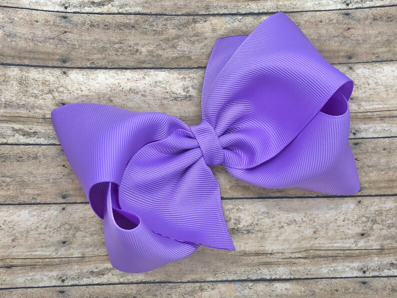 YOU PICK Color 5 Inch Hair Bow - 5 Inch Bows, Cheer Bow, Big Bows, Hair ...