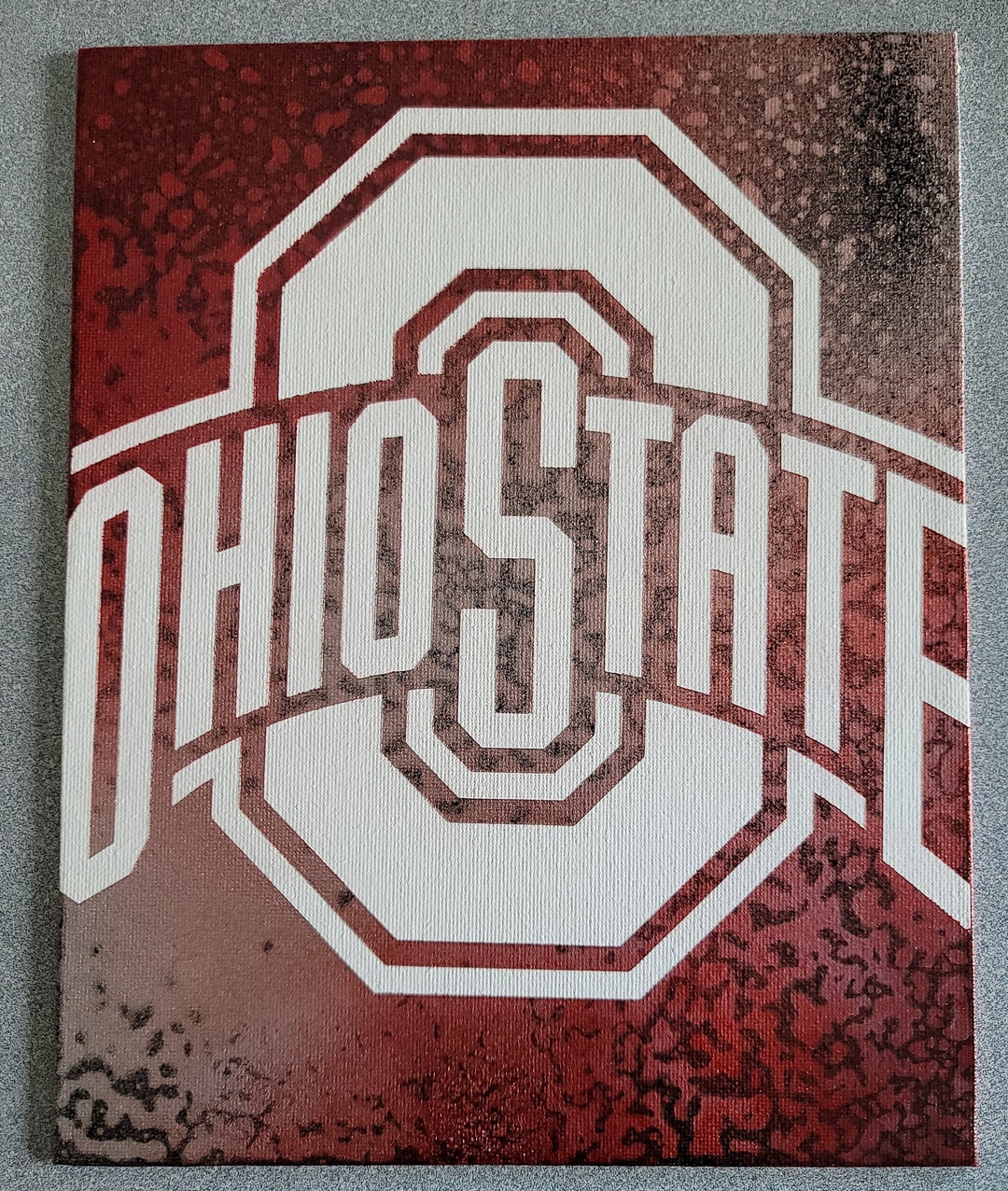 Ohio State Buckeyes Canvas Art 8x10 - Etsy