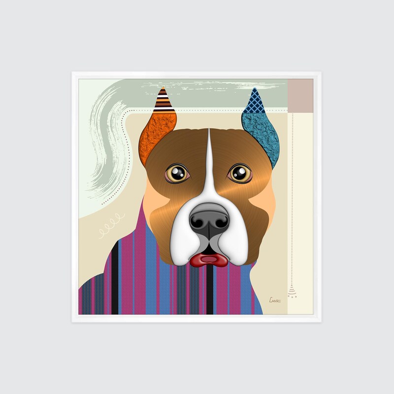 Amstaff Art - Etsy