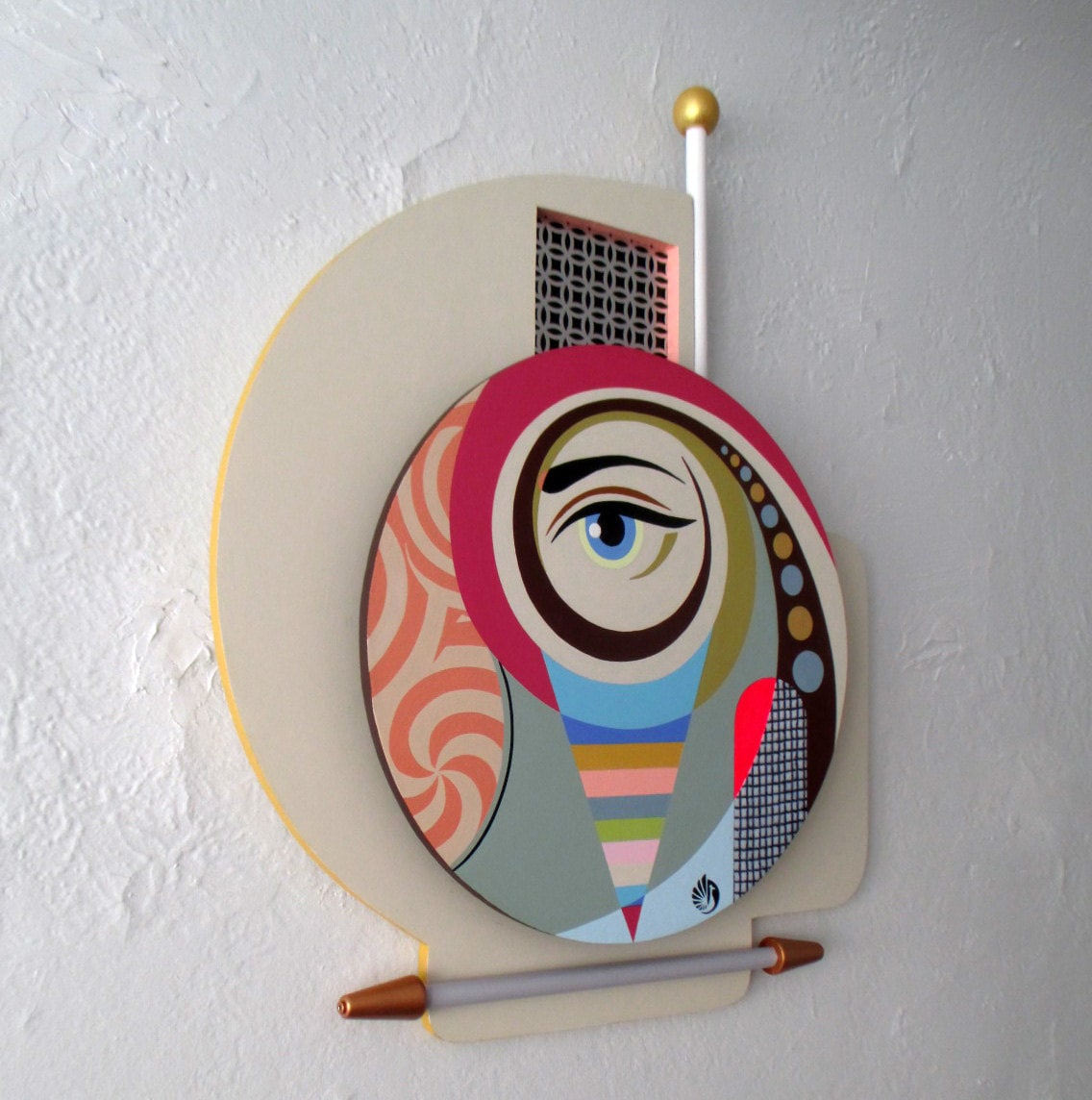 Unique Wall Art, One Of A Kind Art, Cubism Painting, Original Abstract ...