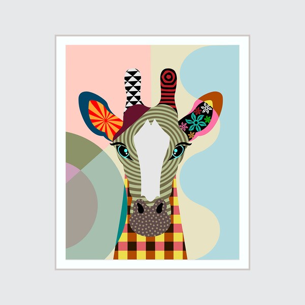 Abstract Animal Art - Etsy