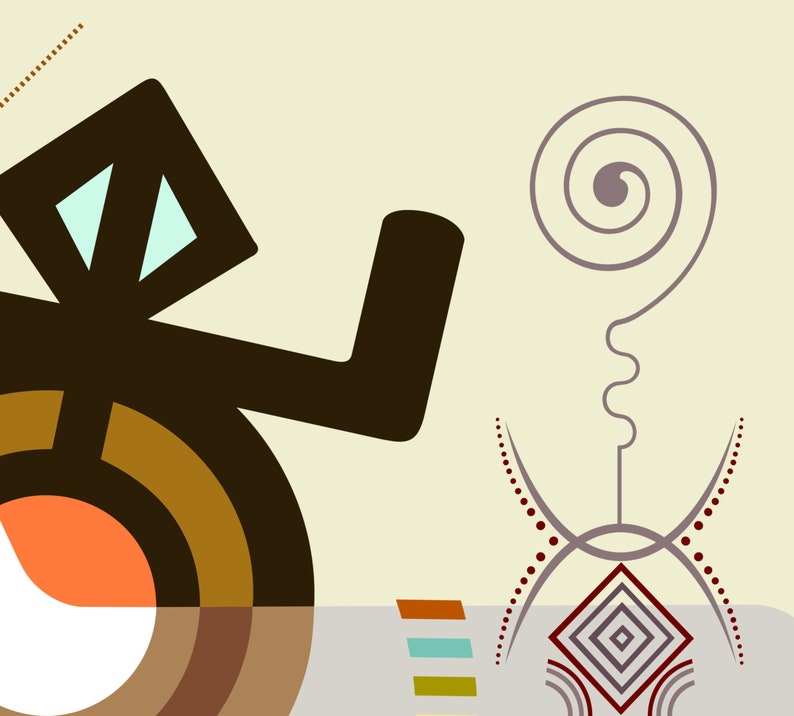 Adinkra Symbols DENKYEM African Design Ethnic Motif - Etsy