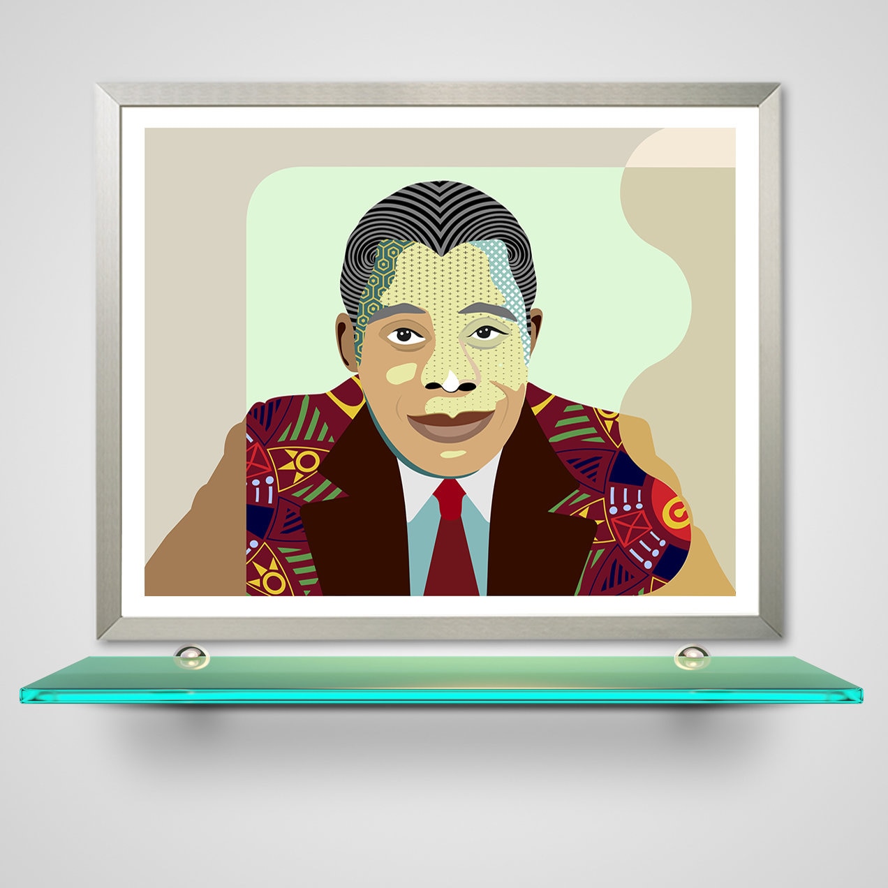 James Baldwin Art Poster African American Activist Gift | Etsy