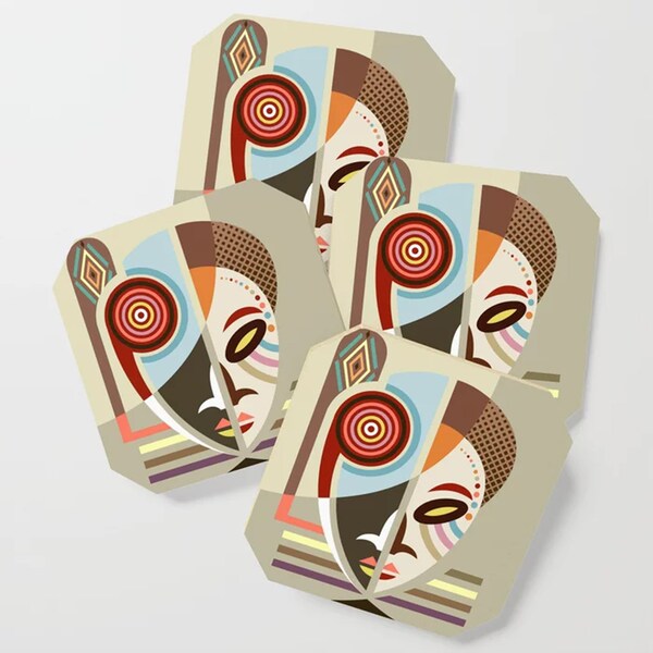 Afro Centric Coasters - Etsy