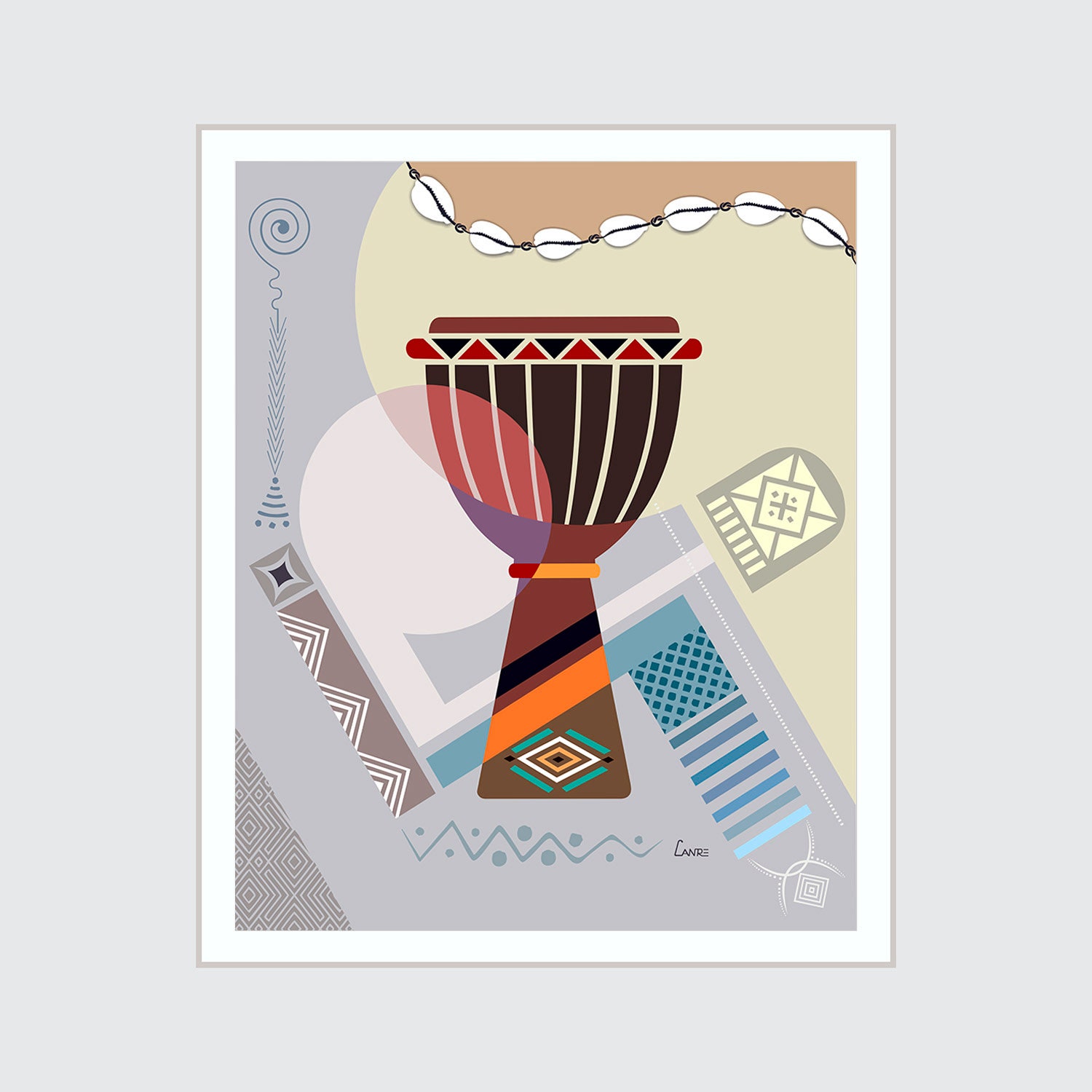 African Drum Designs