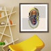African Mask Festac 77 Nigerian Traditional Benin Decor Print - Etsy Canada