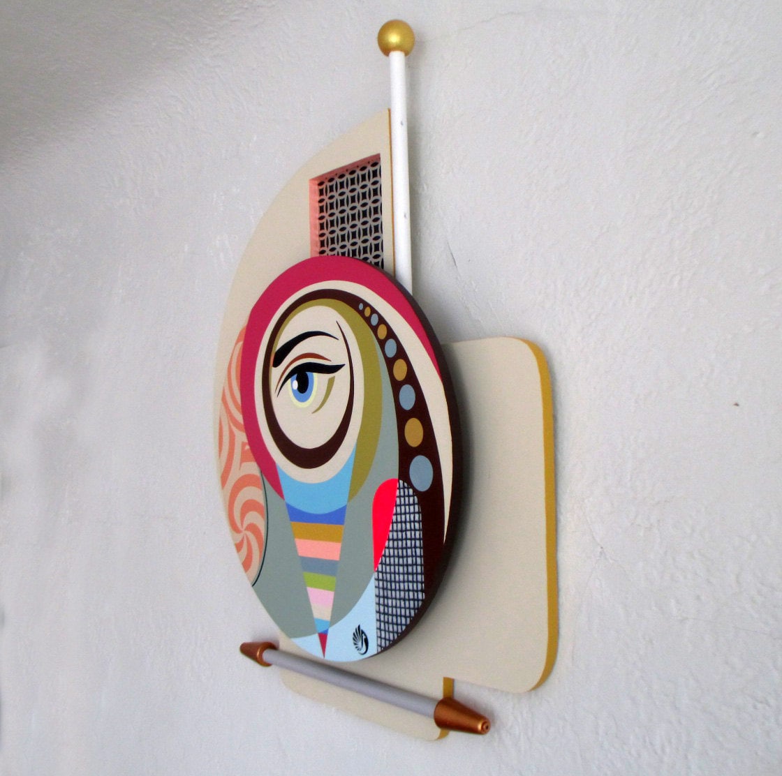 Unique Wall Art, One Of A Kind Art, Cubism Painting, Original Abstract ...