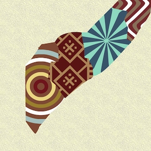 Somalia Map Art Print Wall Decor, Somalia Poster, Mogadishu African Art ...