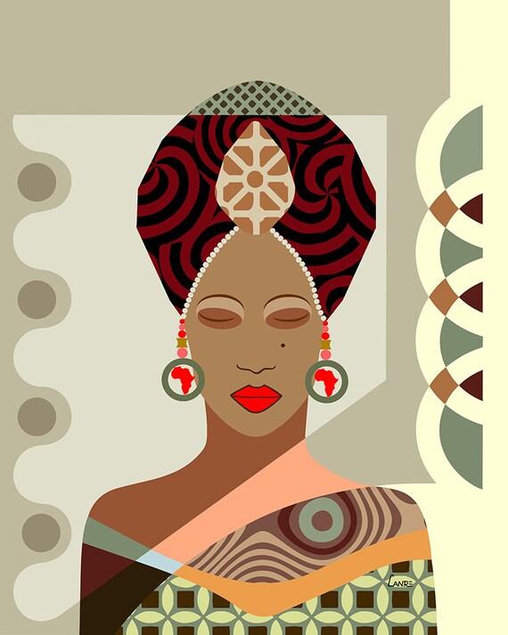 Nubian Queen Art