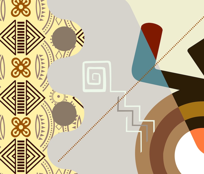 Adinkra Symbols DENKYEM African Design Ethnic Motif | Etsy