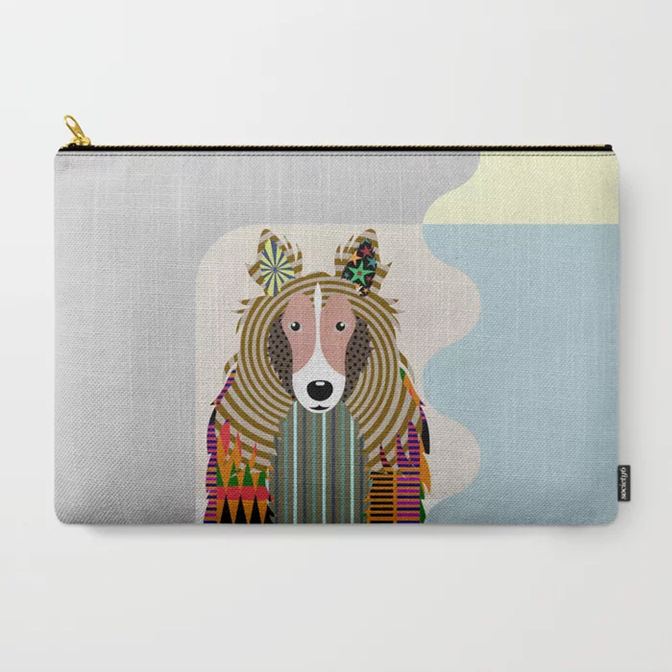 Sheltie Purse Shetland Sheepdog Dog Zipper Pouch - Etsy Canada