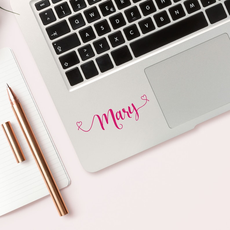 Laptop Name Decal Name Decal for Computer Name Stickers for - Etsy