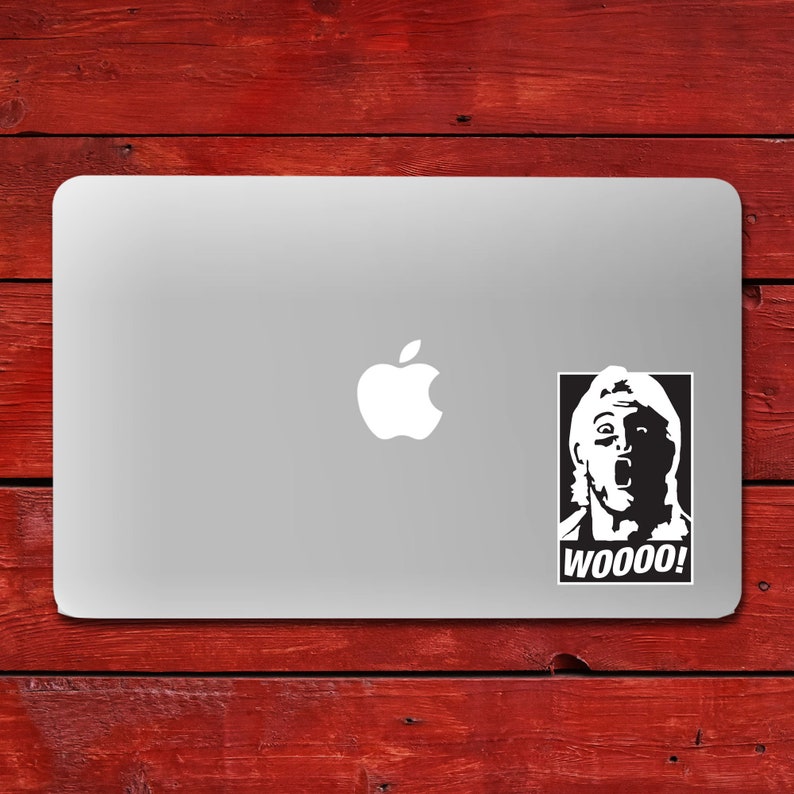Ric Flair Decal Ric Flair Sticker Woooo Woooo Nature Boy | Etsy