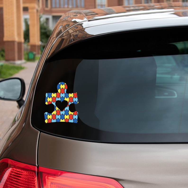 Autism Decal Autism Sticker Car Decal Autism Awareness | Etsy