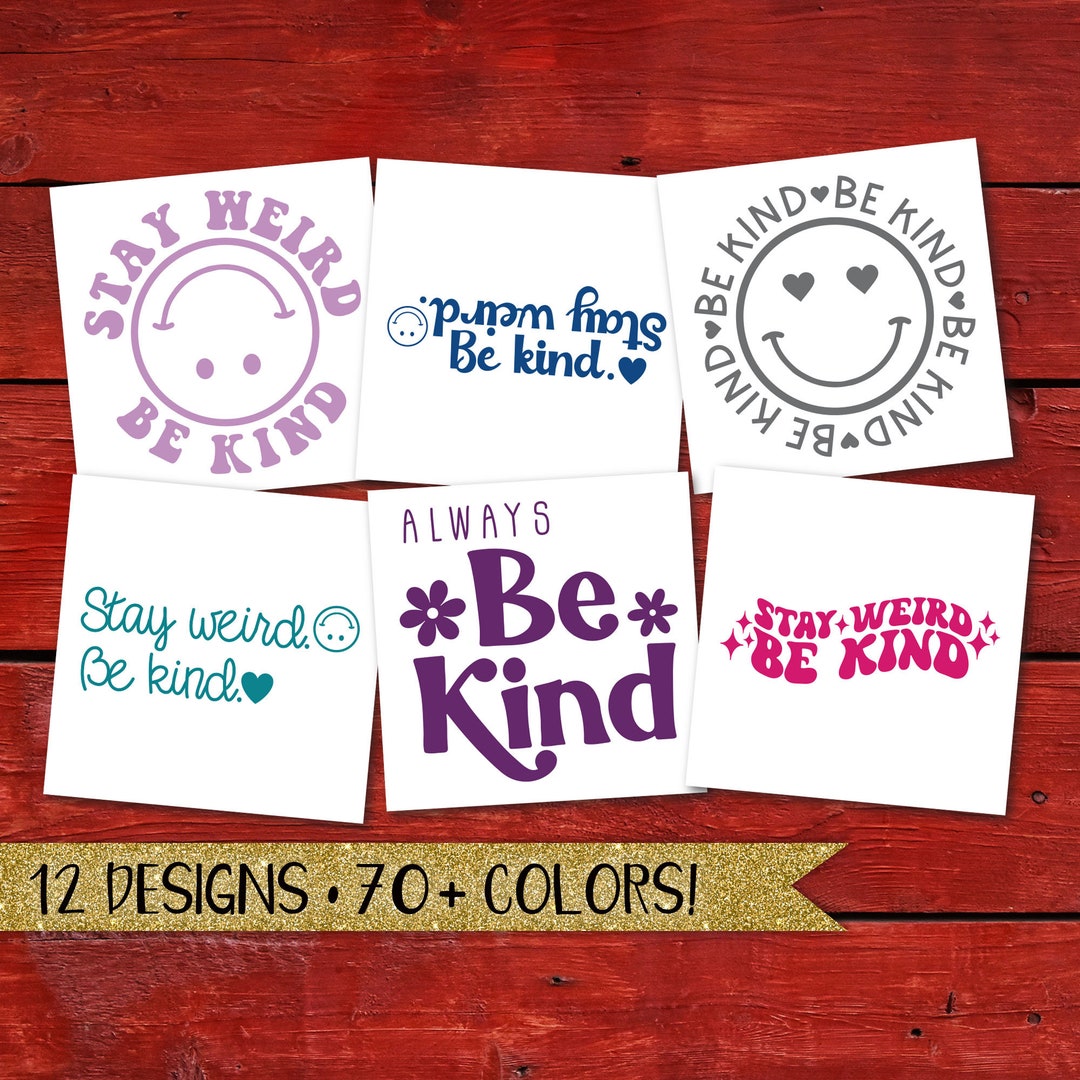 Always Be Kind Car Decal, Be Kind Decal, Always Be Kind Car Sticker ...