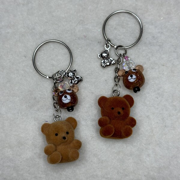 Bear Keychain - Etsy
