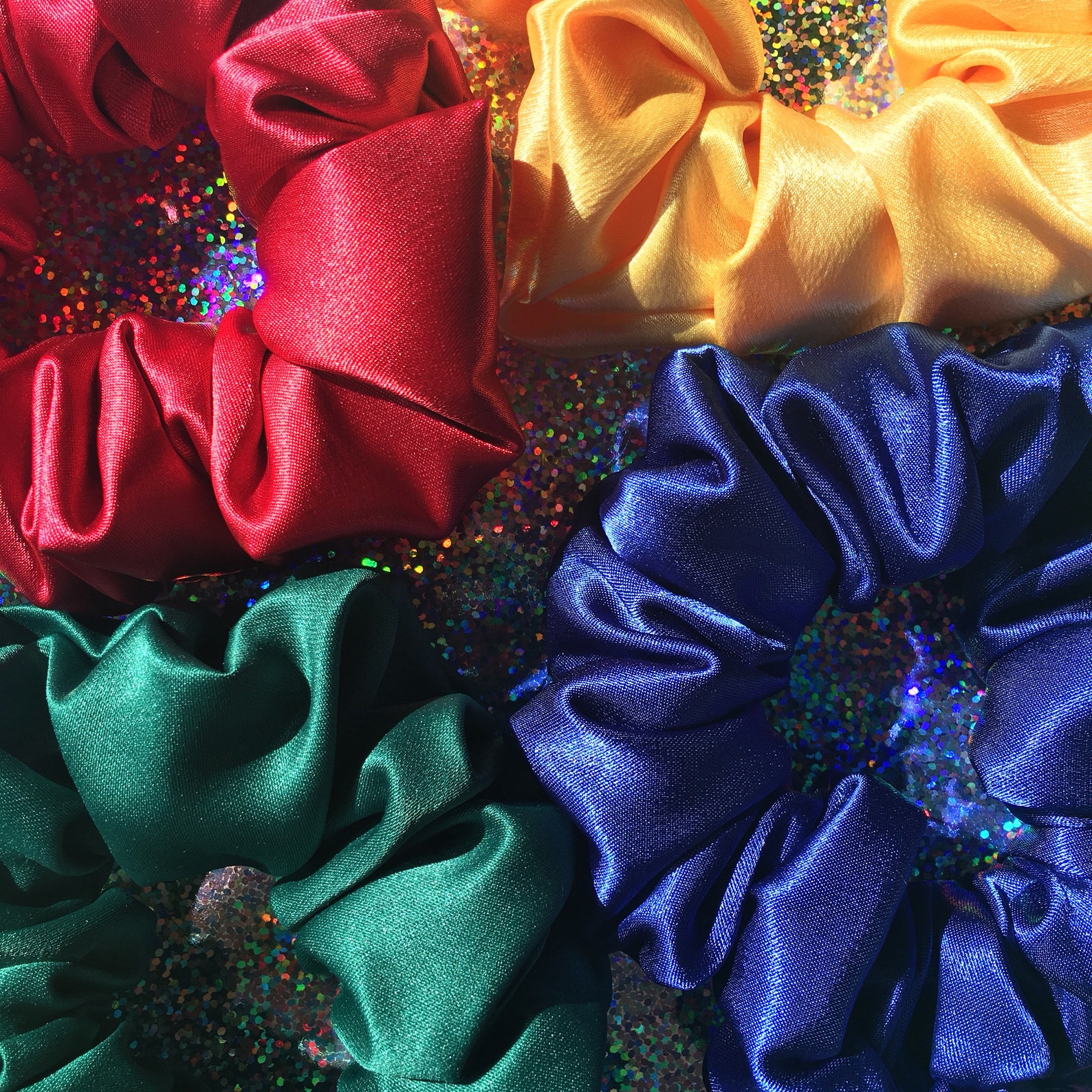 Choose Your HEATHER Hair Scrunchie - Etsy UK