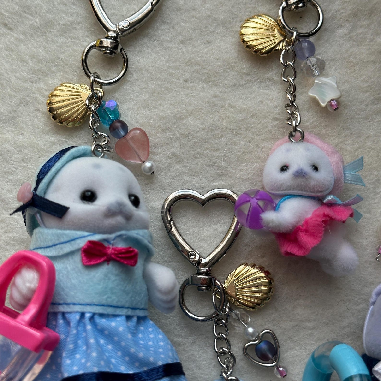 Calico Critter Keychain | Cute Keychain | Kawaii Keychain | Phone ...