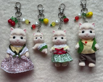 Calico Critter Keychain | Cute Keychain | Kawaii Keychain | Phone ...