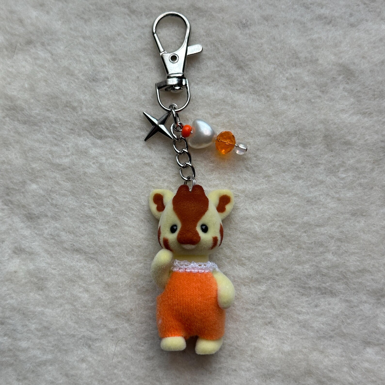 Calico Critters Giraffe Baby Keychain | Kawaii Phone Charm - Etsy