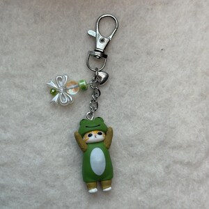 Mofusand Costume Keychain: Kawaii Beaded Bag Charm - Etsy