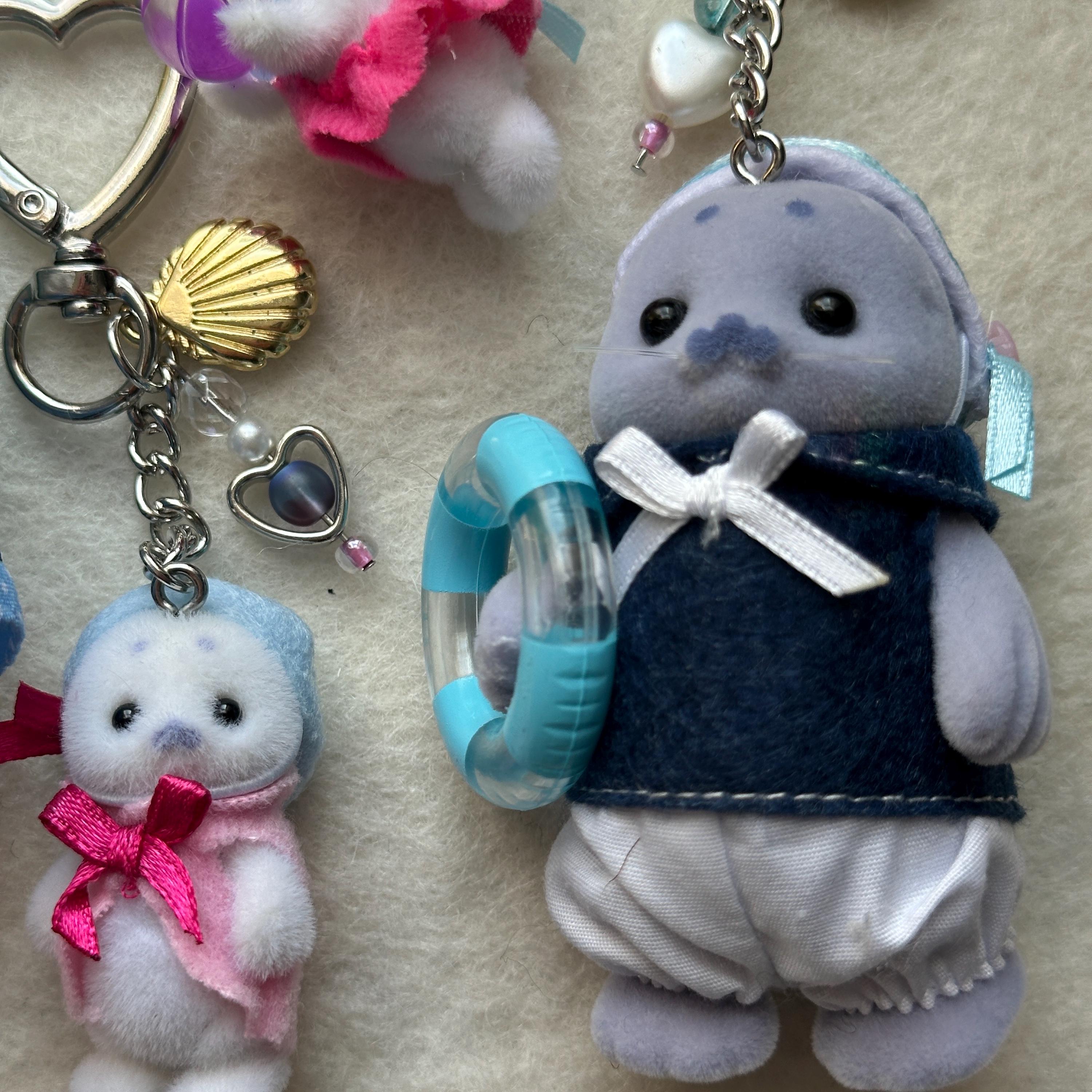 Calico Critter Keychain | Cute Keychain | Kawaii Keychain | Phone ...