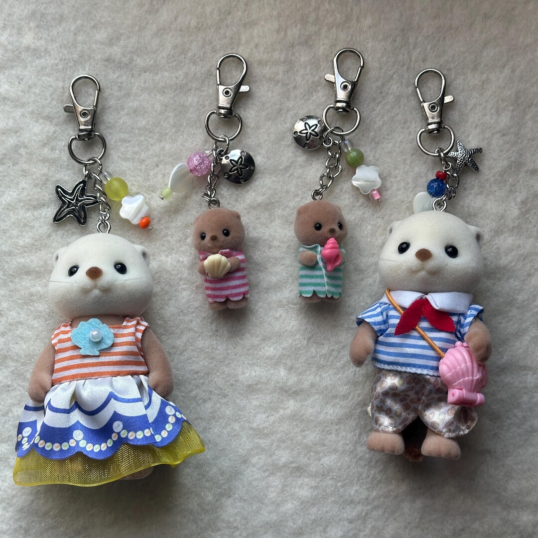 Calico Critter Keychain | Cute Keychain | Kawaii Keychain | Phone ...