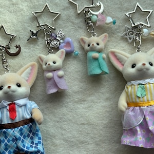 Calico Critter Keychain | Cute Keychain | Kawaii Keychain | Phone ...