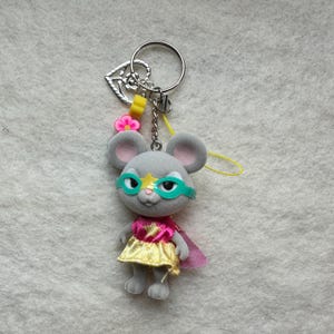 Calico Critter Keychain Cute Keychain Kawaii Keychain Phone Charms ...
