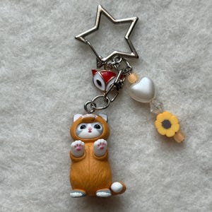 Mofusand Keychain | Cute Keychain | Kawaii Keychain | Phone Charms ...
