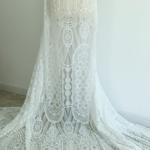 French Chantilly Lace Fabric With Retro Patterns, New Arrival - Etsy