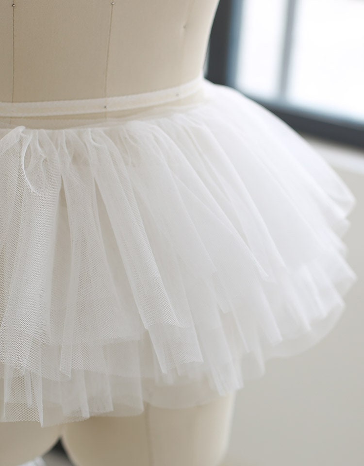 6 Layers 10 Inches Tulle Ruffle Trim - Etsy