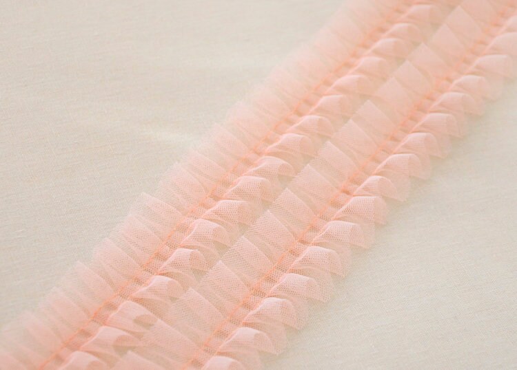 12 Colors Frill Trim Ruffled Trim Ruffles Lace Trim Tutu | Etsy