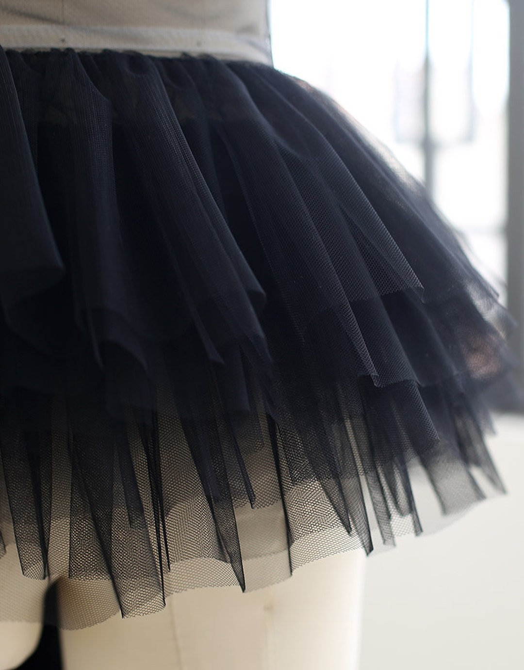 6 Layers 10 Inches Tulle Ruffle Trim - Etsy