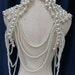 Hand Crated Pearl Beaded Cape Deluxe Pearl Cape - Etsy
