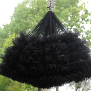 Pink Frill Lace Trim, Dense Ruffled Lace Trim, Ruffles Lace Trim, Tutu ...