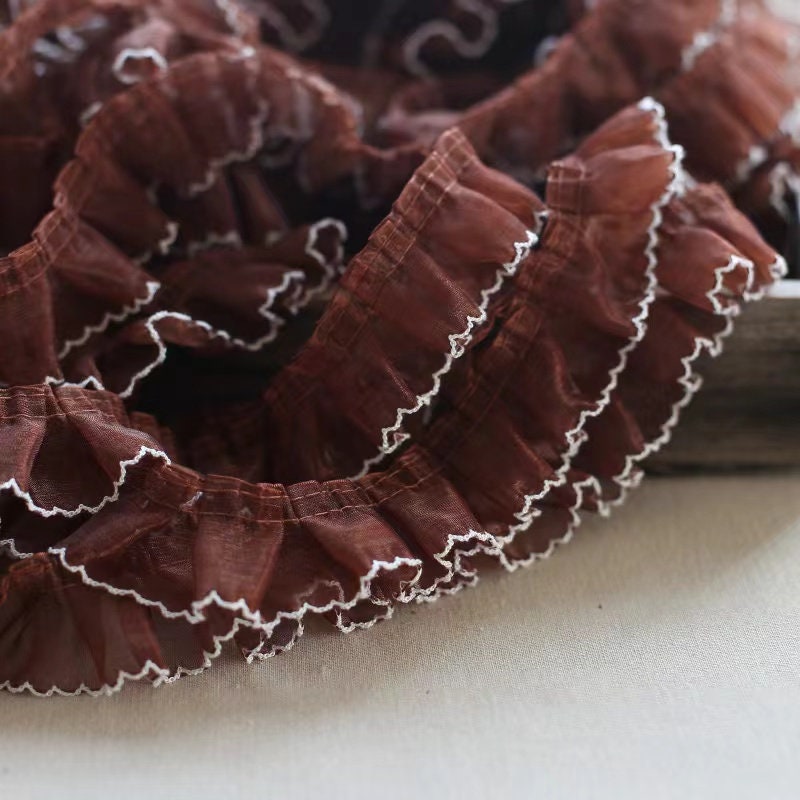 10 Yards Light Pink Ruffles Trim Trimming Ruffle Trimming - Etsy