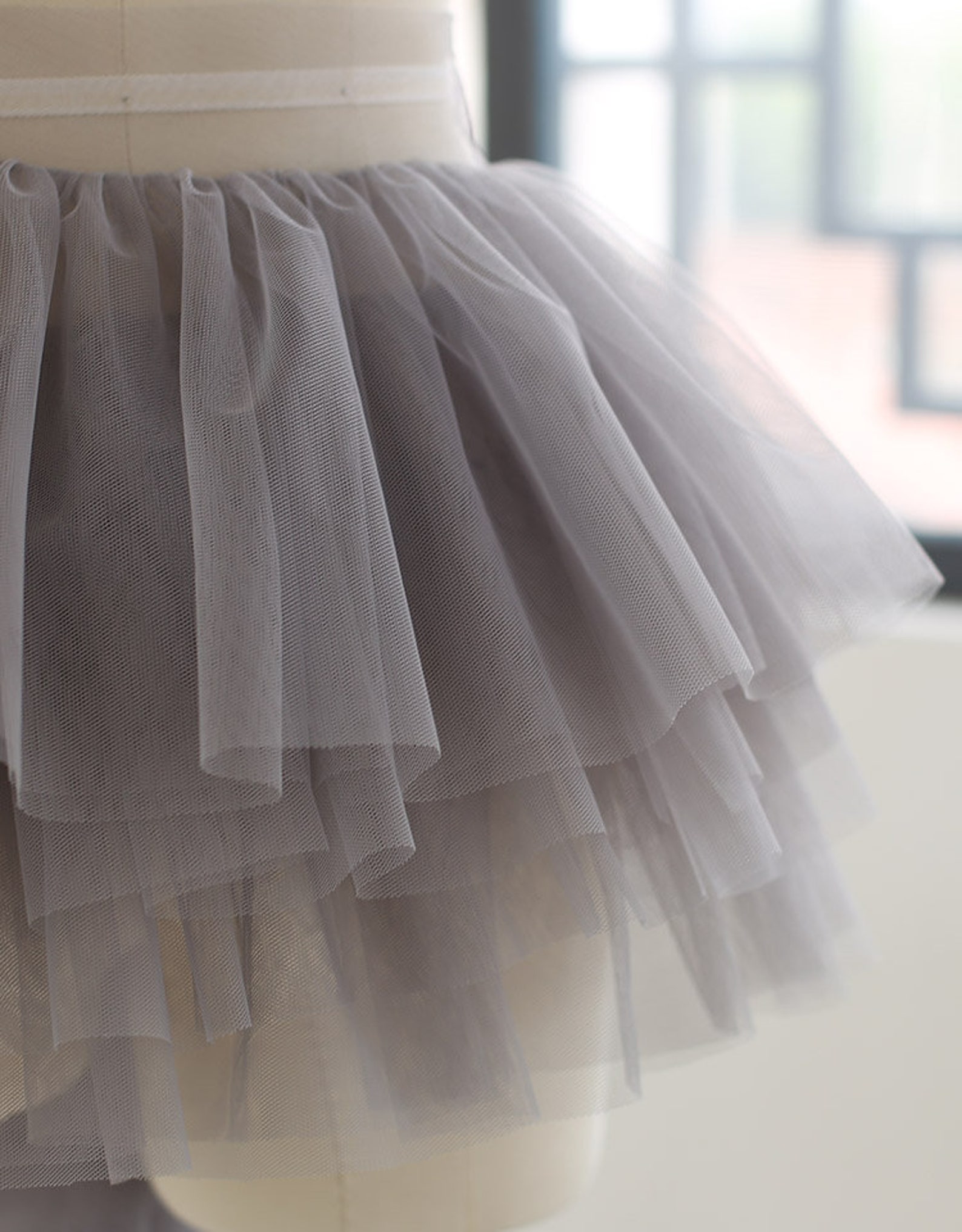 6 Layers 10 Inches Tulle Ruffle Trim - Etsy