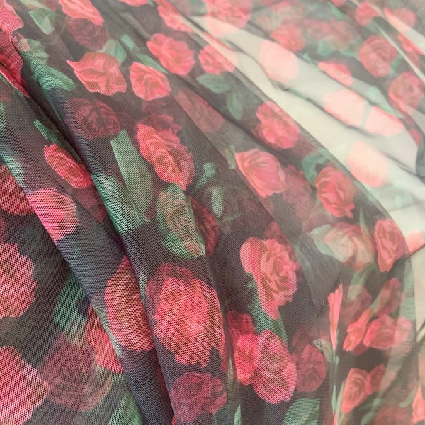 Tulle Roses - Etsy