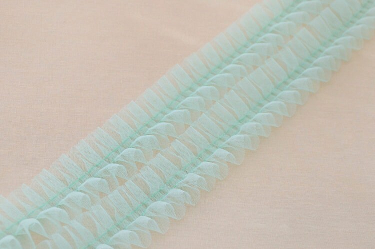 12 Colors Frill Trim Ruffled Trim Ruffles Lace Trim Tutu | Etsy