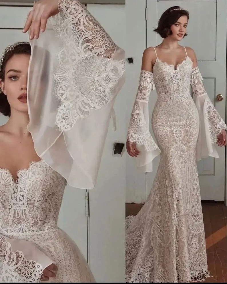 French Chantilly Lace Fabric With Retro Patterns New Arrival - Etsy