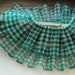 5 Yards Blue Ruffled Trim With Checks, Fill Trim With Checks - Etsy