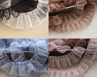 Ruffled Tulle Trim | Etsy