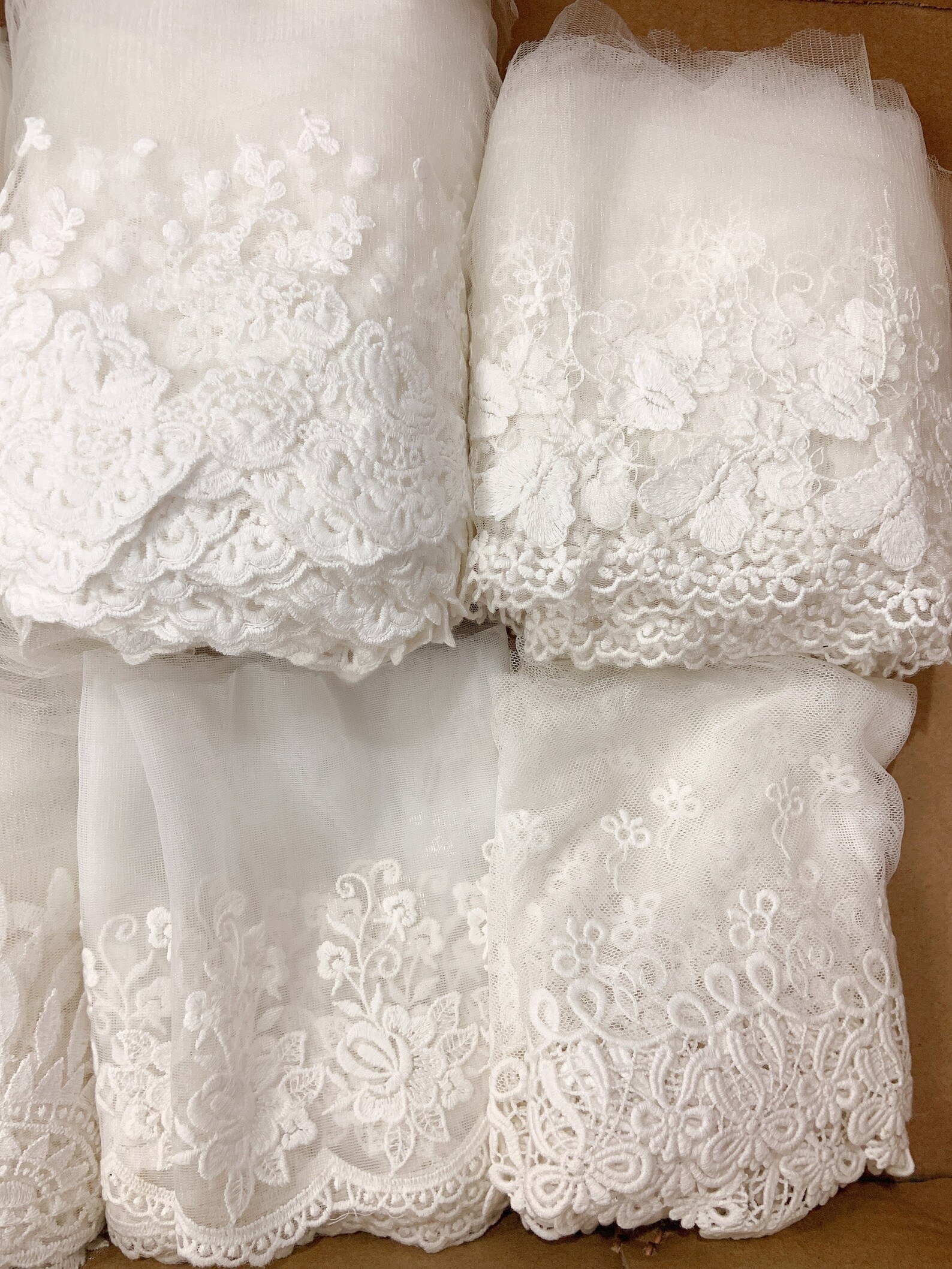 10 Yards Assorted Cotton Lace Trims Surprise Grab Bag of - Etsy