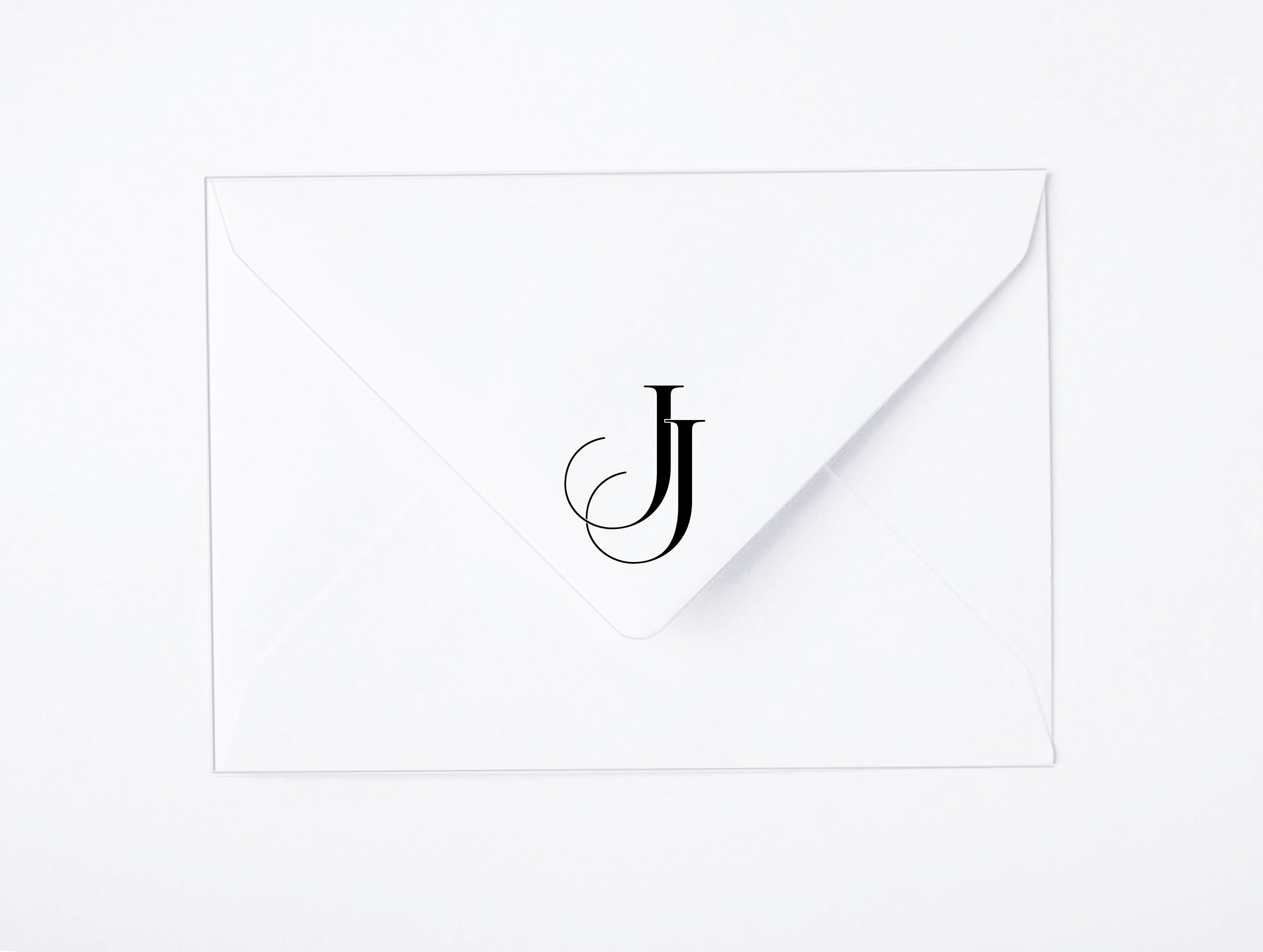 Custom Interlocking JJ Wedding Monogram Logo Printable Digital Download ...