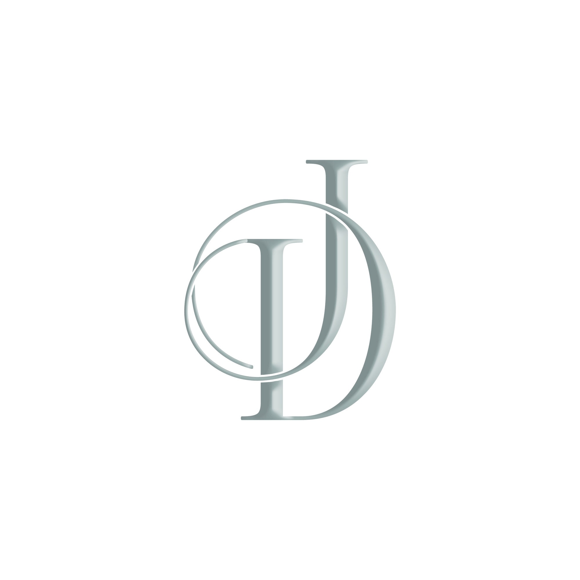 Custom Interlocking DJ JD Wedding Monogram Printable Digital Download ...